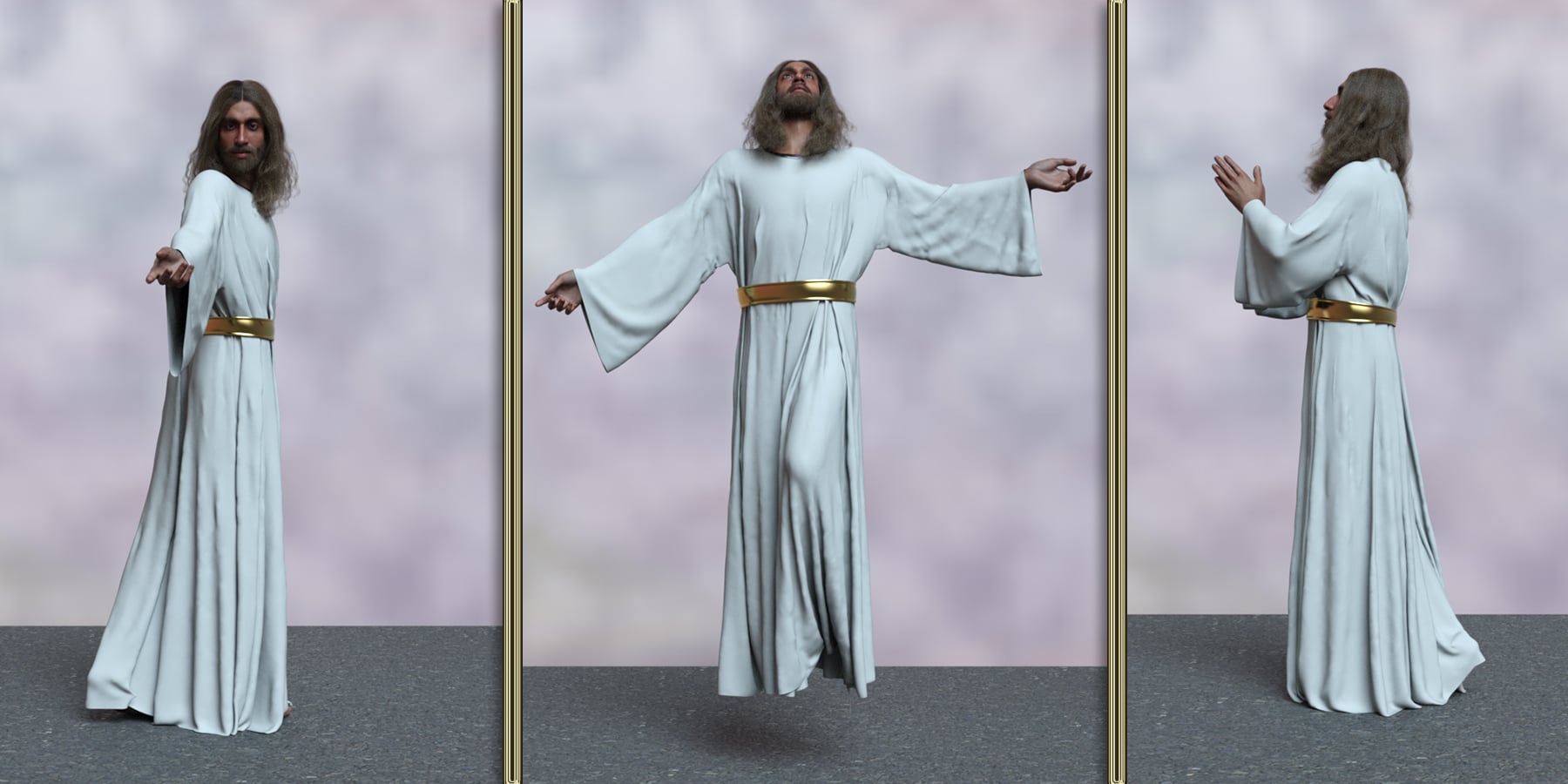 The Lamb Poses for John 9 | Daz 3D