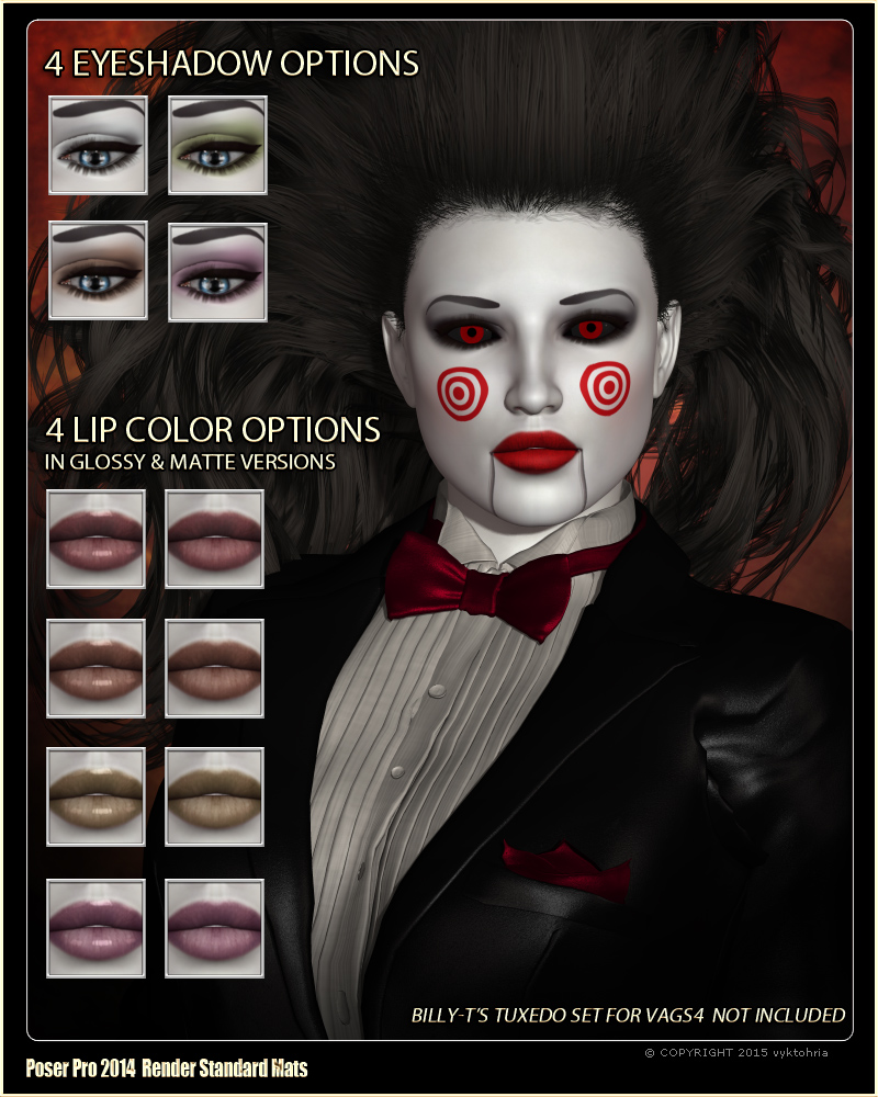 VYK_Cosplay - Billie | Daz 3D