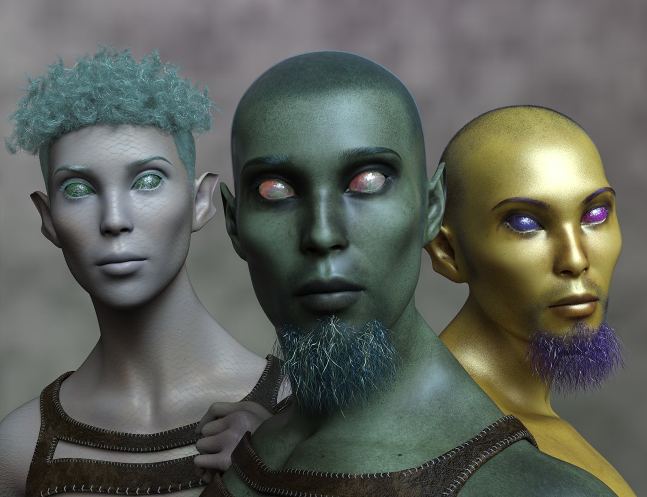 AB Multi-faceted Eyes for Genesis 9 | Daz 3D