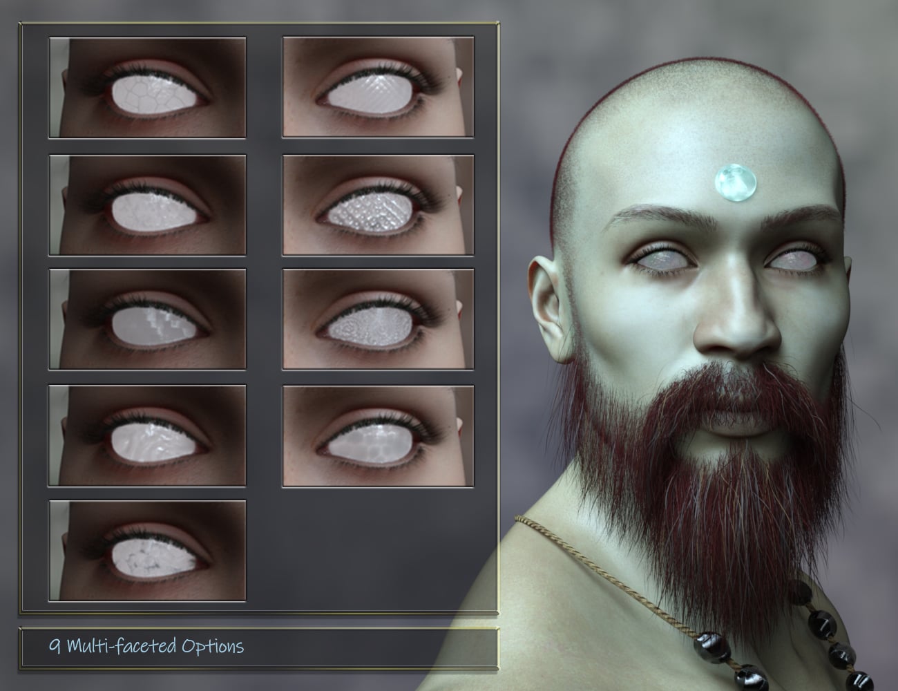 AB Multi-faceted Eyes for Genesis 9 | Daz 3D