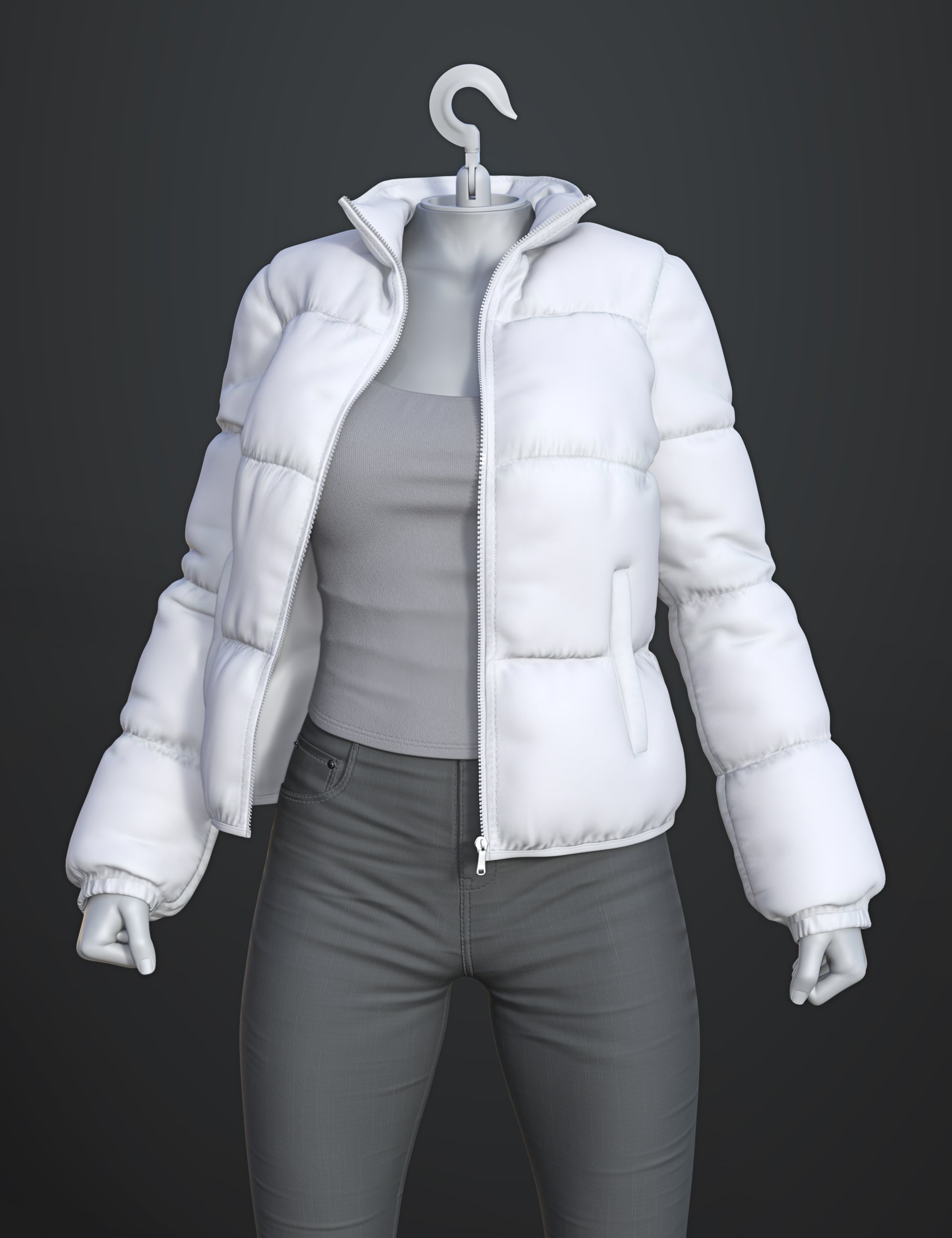 SU Winter Outfit for Genesis 9, 8.1, and 8 Female | Daz 3D