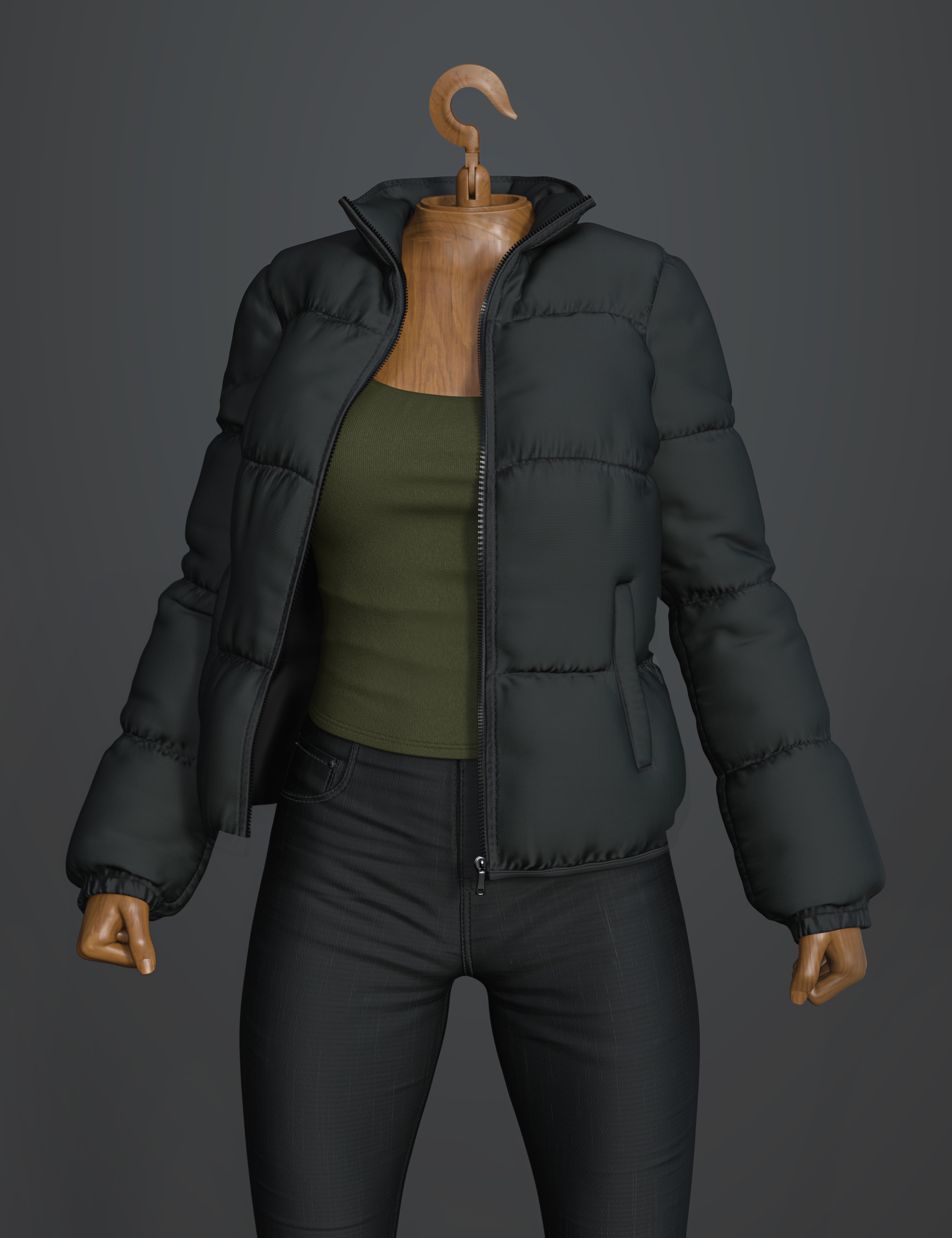 SU Winter Outfit for Genesis 9, 8.1, and 8 Female | Daz 3D