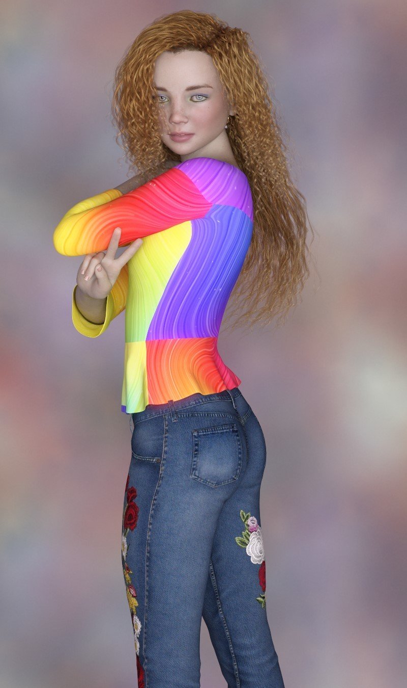 Beth- Teen G8F | Daz 3D