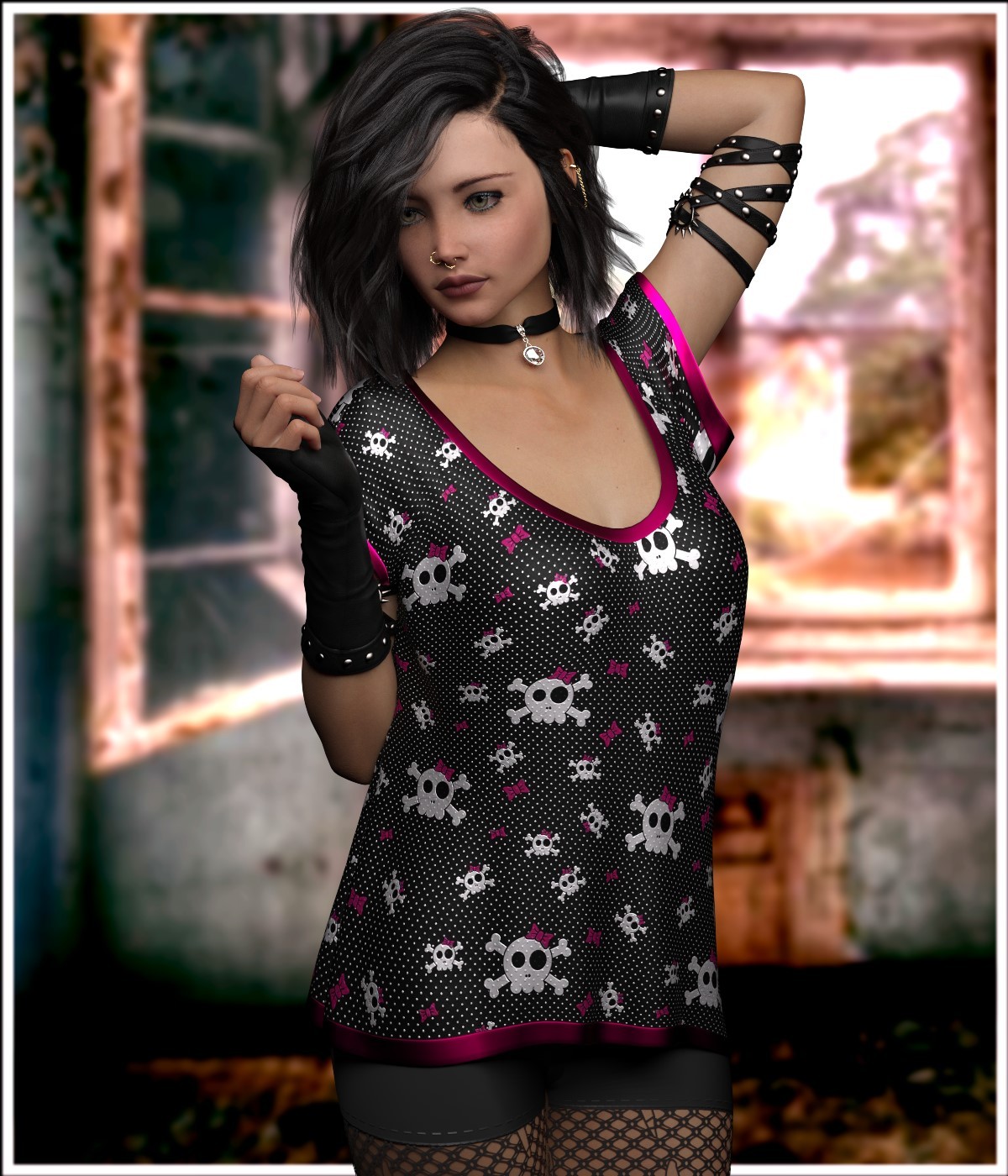 DarkSide - SimpleTeeZ haunted | Daz 3D