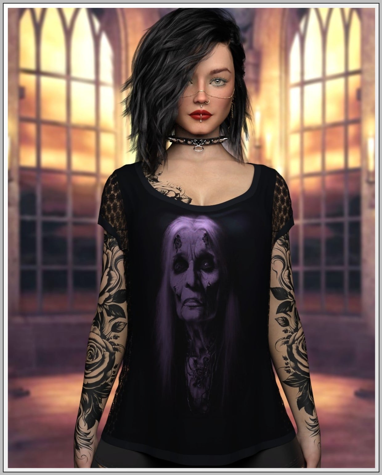 DarkSide -2- SimpleTeeZ haunted | Daz 3D