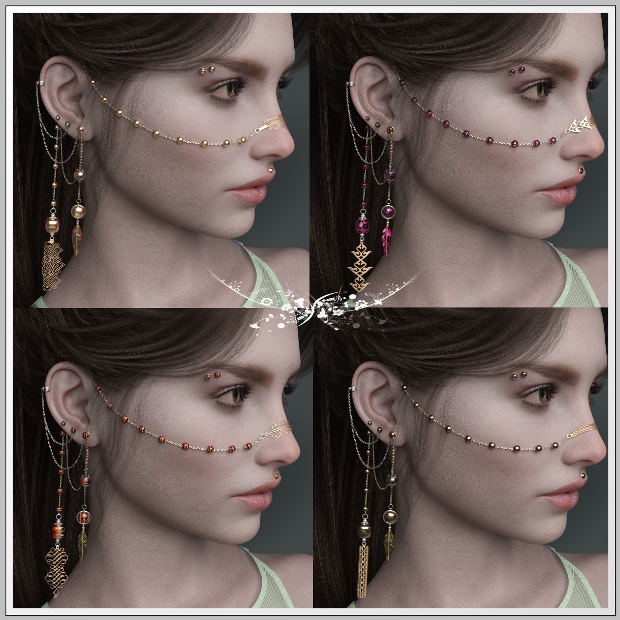 Extensions - Face Chains Add ON | Daz 3D