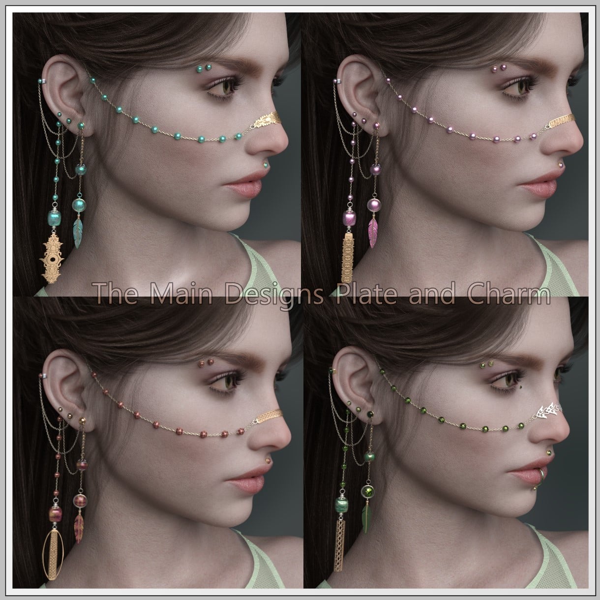 Extensions - Face Chains Add ON | Daz 3D