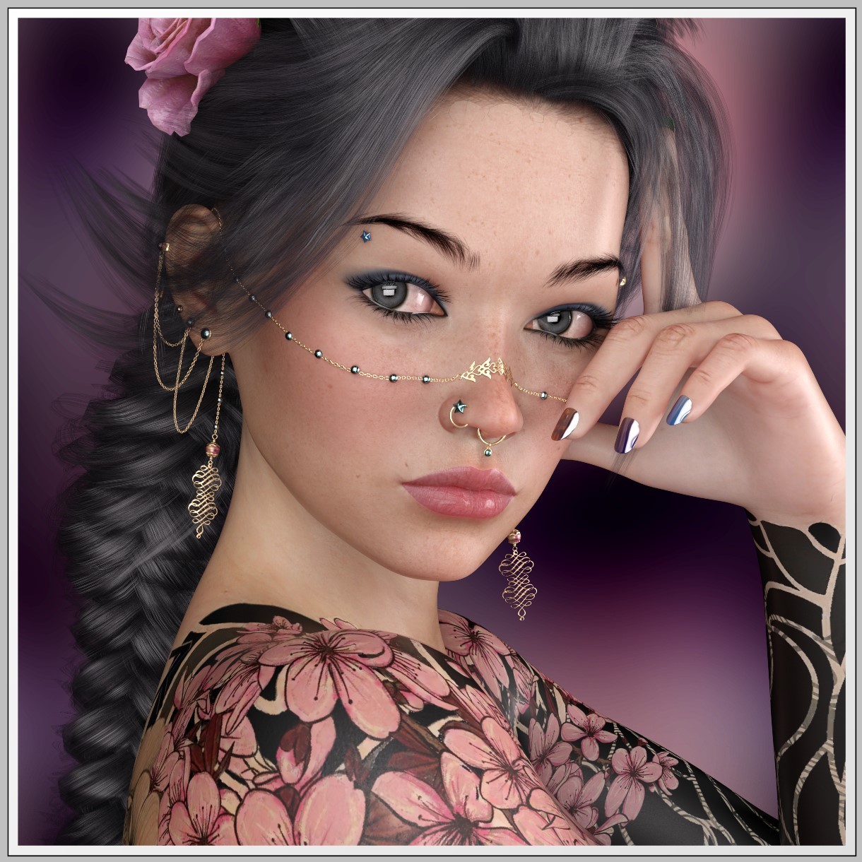 Extensions - Face Chains Add ON | Daz 3D