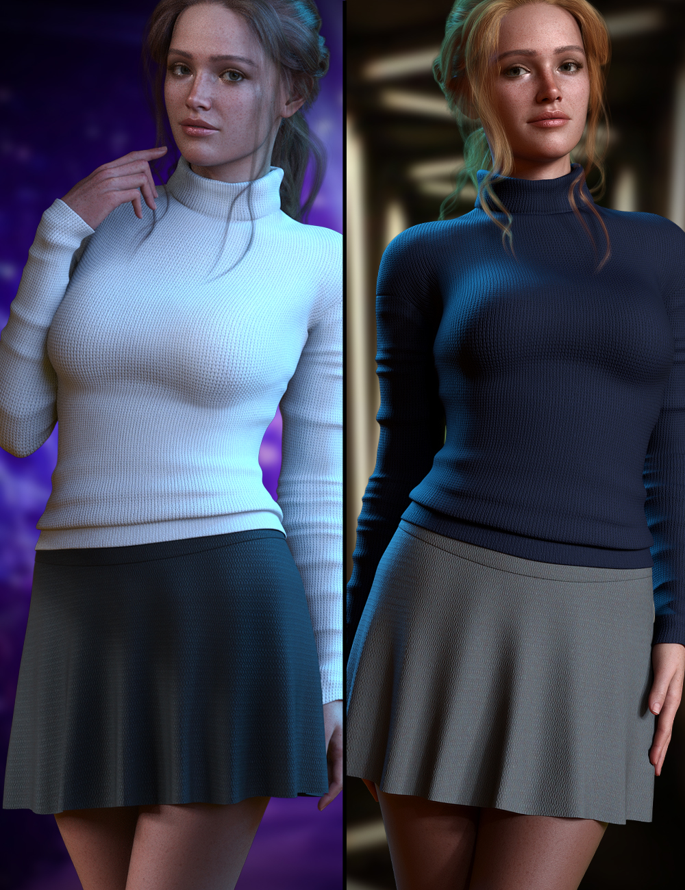 Cozy Dreams Outfit Set for Genesis 9 | Daz 3D
