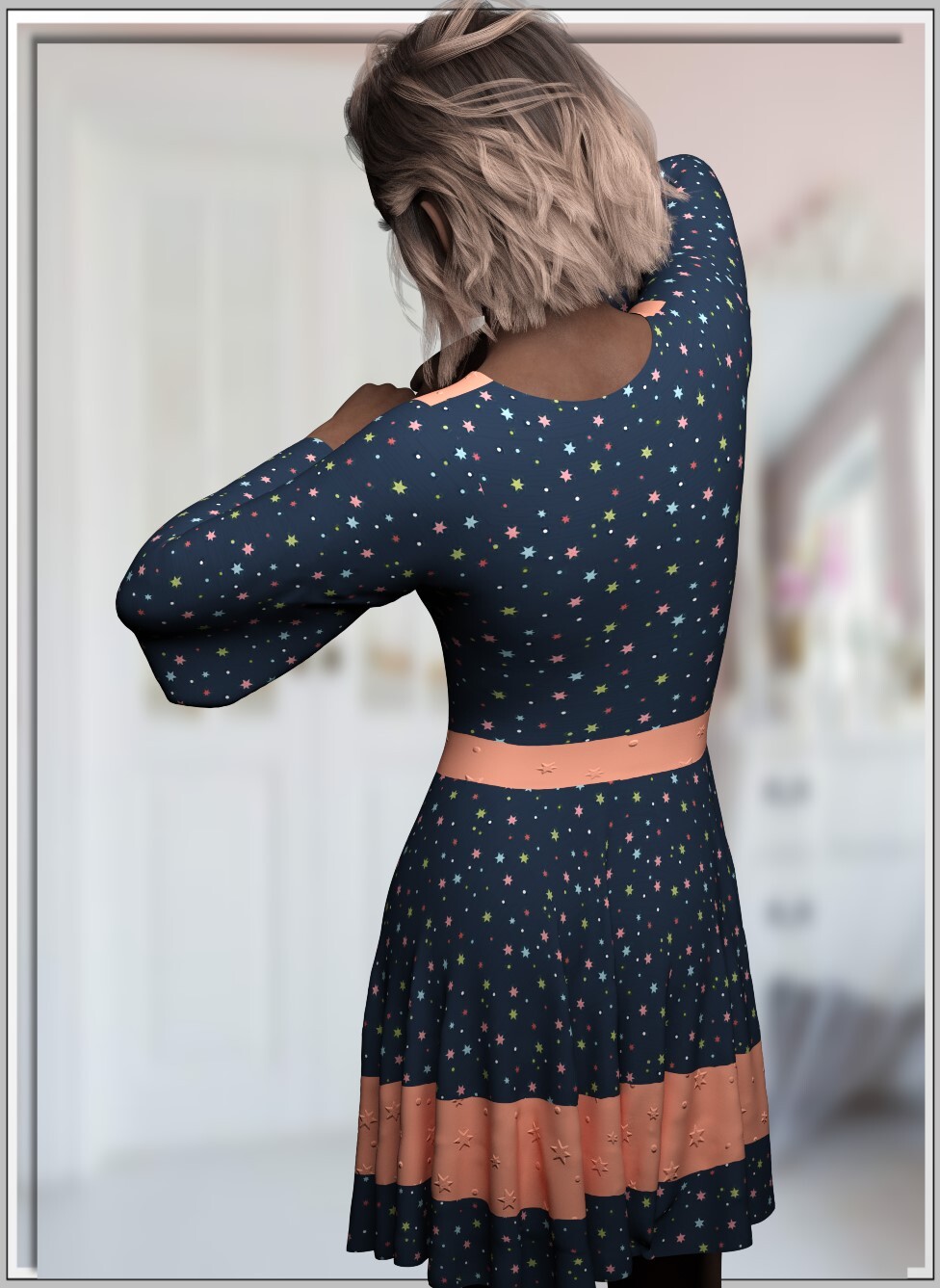 Imani & Dress G9 Female | Daz 3D