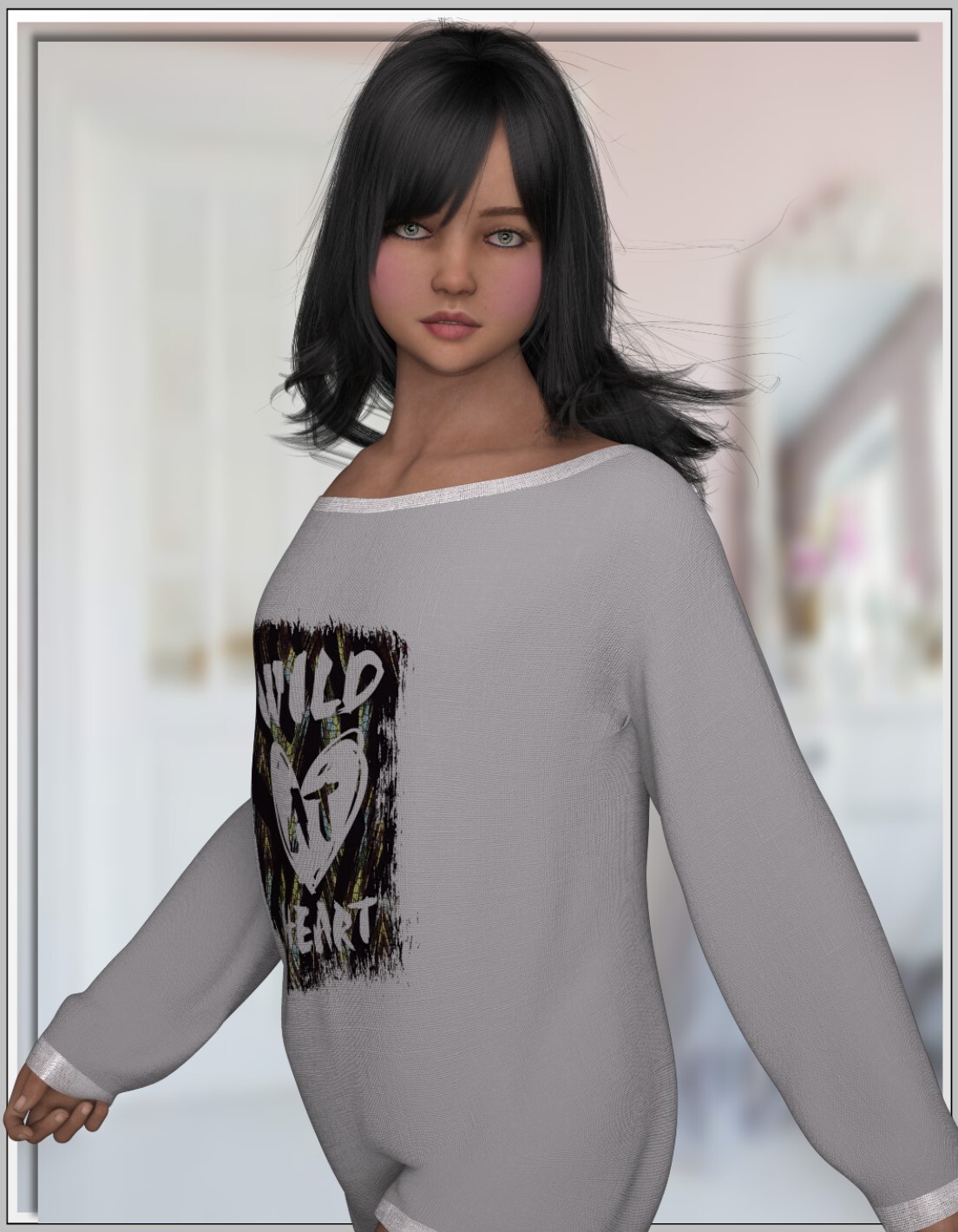Imani & Dress G9 Female | Daz 3D