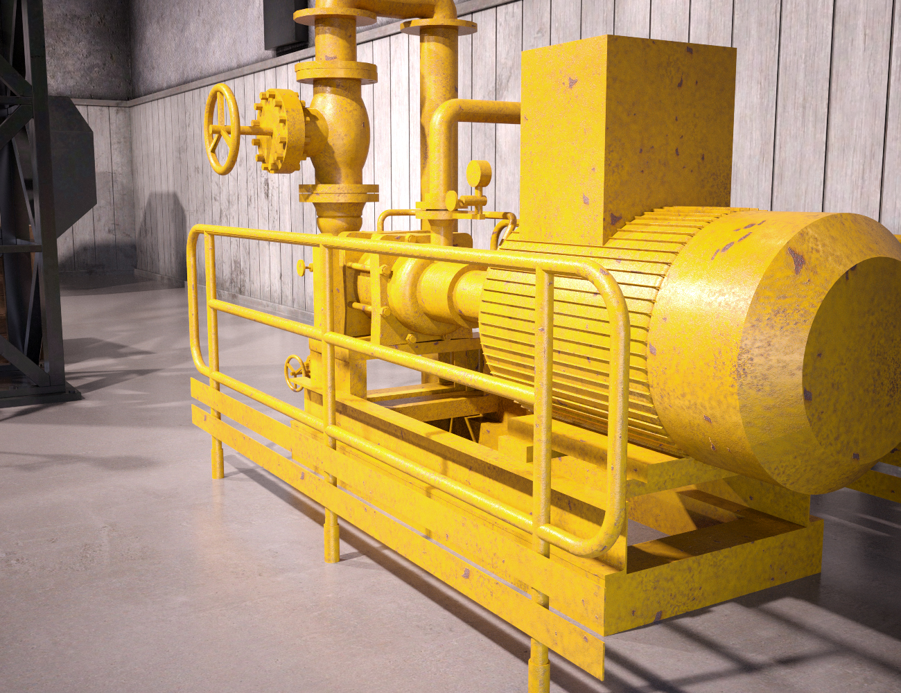 Industrial Metal - Iray Shaders | Daz 3D