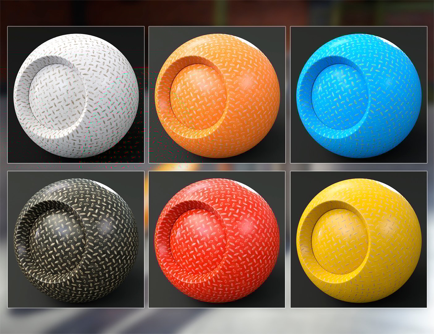 Industrial Metal - Iray Shaders | Daz 3D