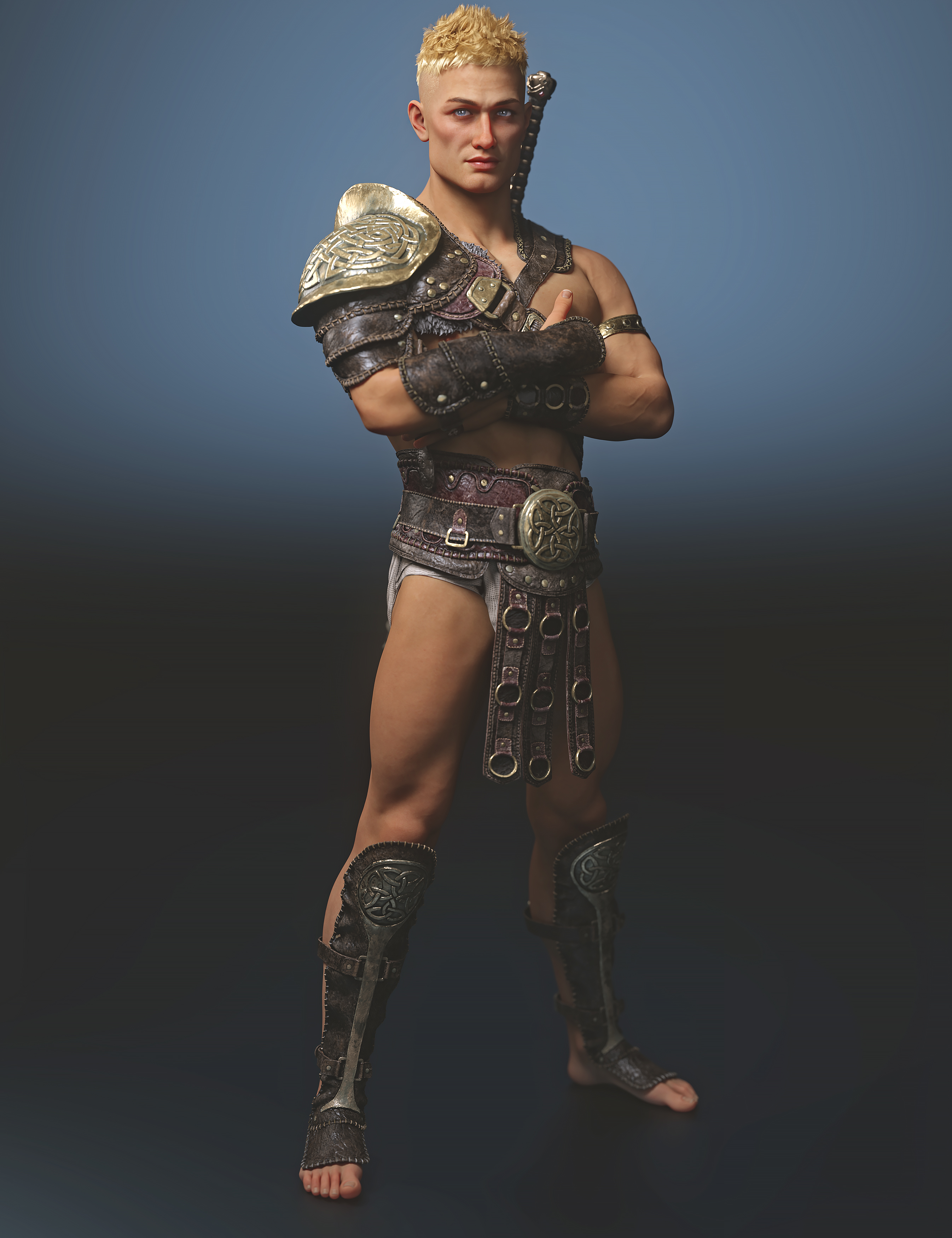 EM3D Kohl Stylized HD for Genesis 9 | Daz 3D