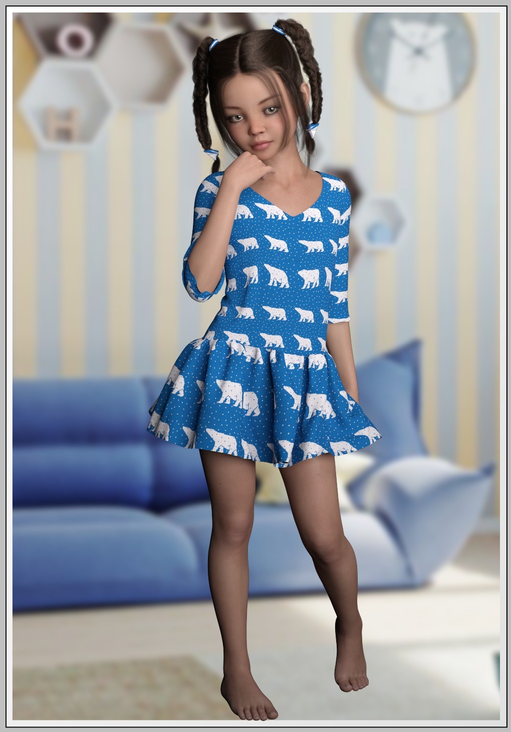 Little Darlings G8F | Daz 3D