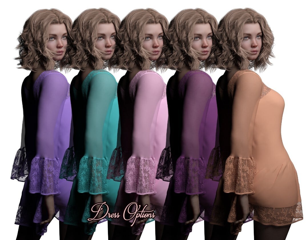 London G8 & Dress | Daz 3D