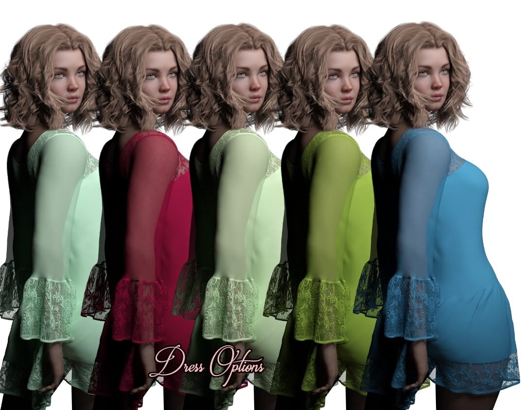London G8 & Dress | Daz 3D