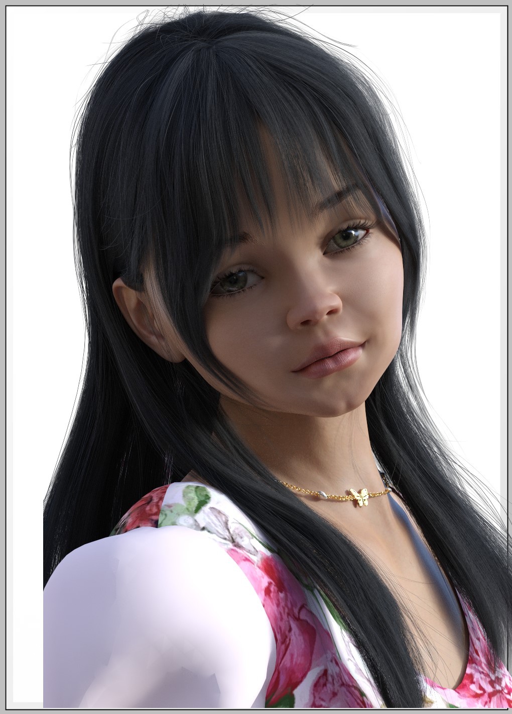 Loona G8F&Dress | Daz 3D