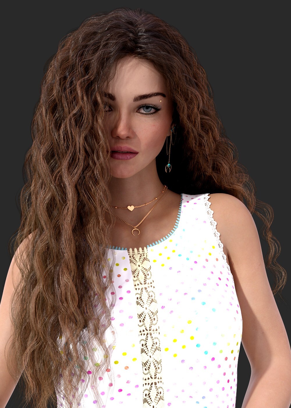 Lory -G8F & dforce Dress | Daz 3D