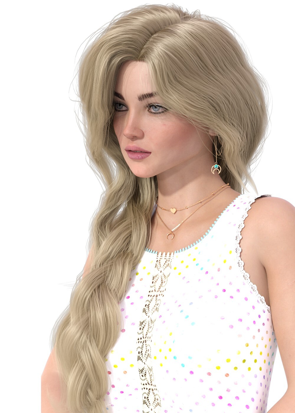 Lory -G8F & dforce Dress | Daz 3D