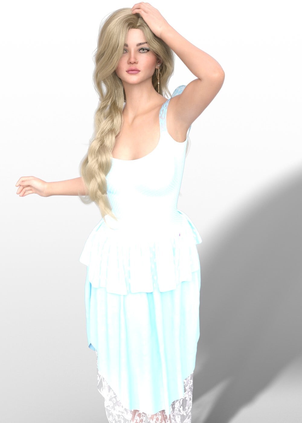 Lory -G8F & dforce Dress | Daz 3D