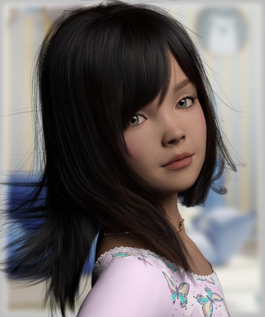 Melody & Dress G8F | Daz 3D