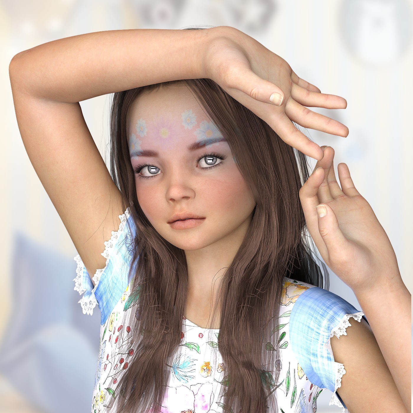 L3D Sadie & Dress G8F | Daz 3D