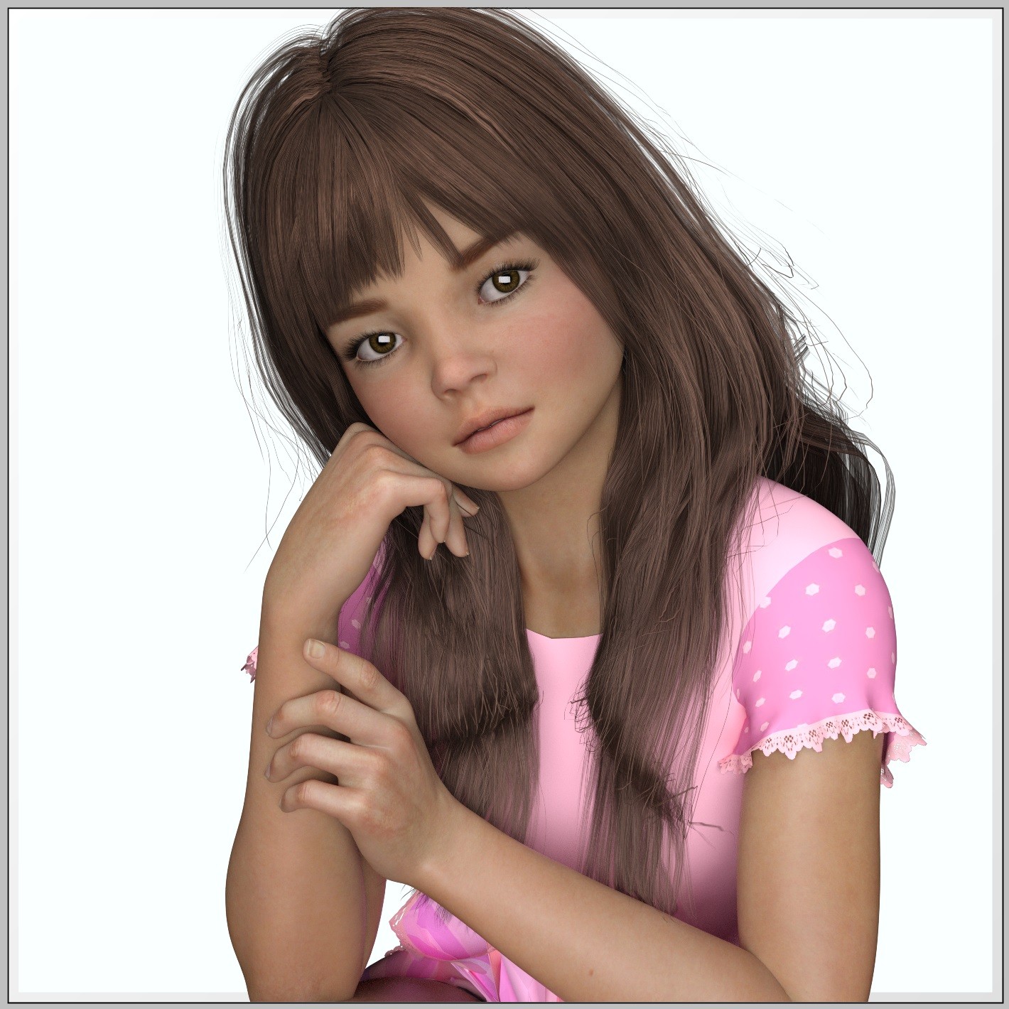 L3D Sadie & Dress G8F | Daz 3D