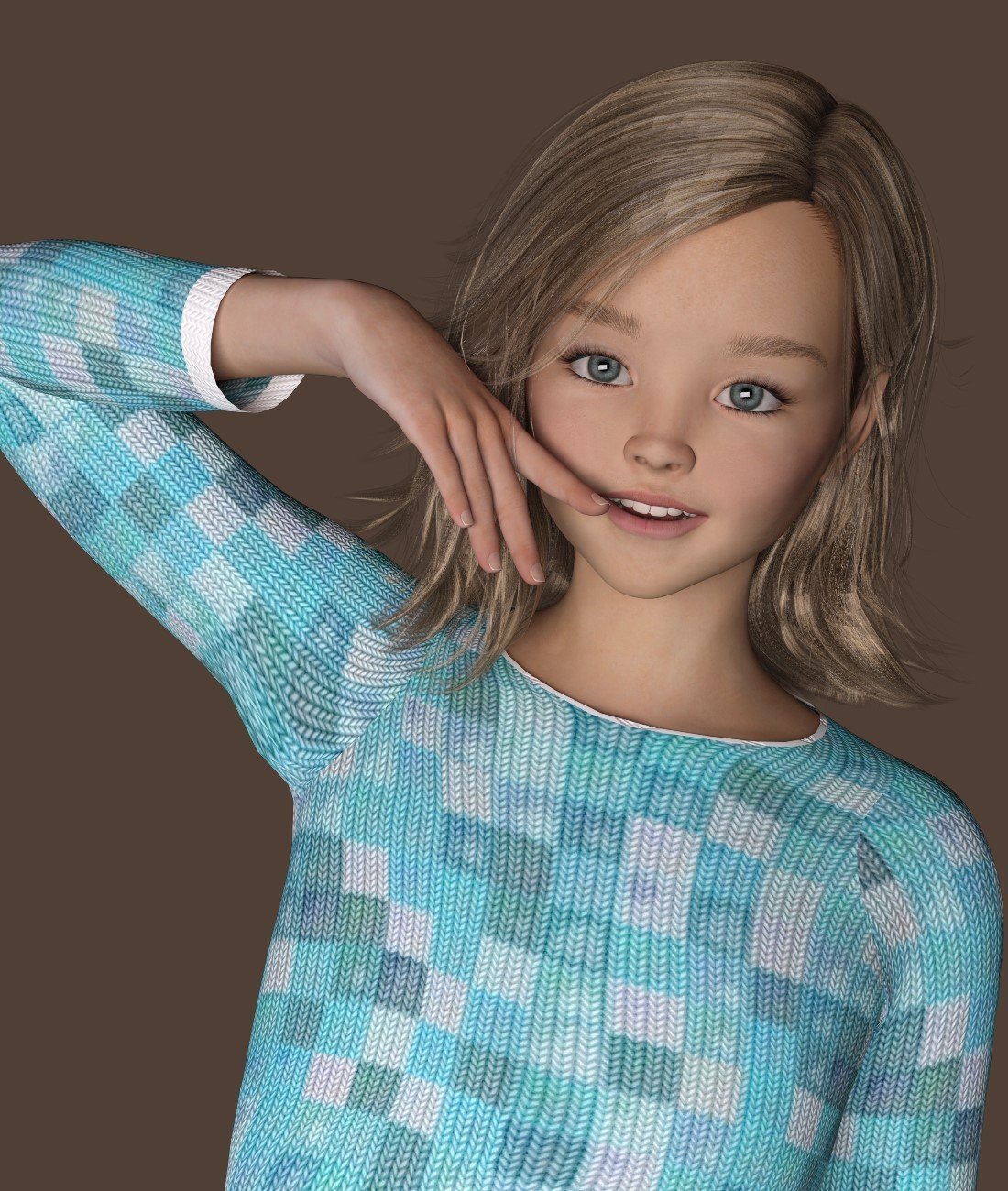 Sofia&Sweater G8F | Daz 3D