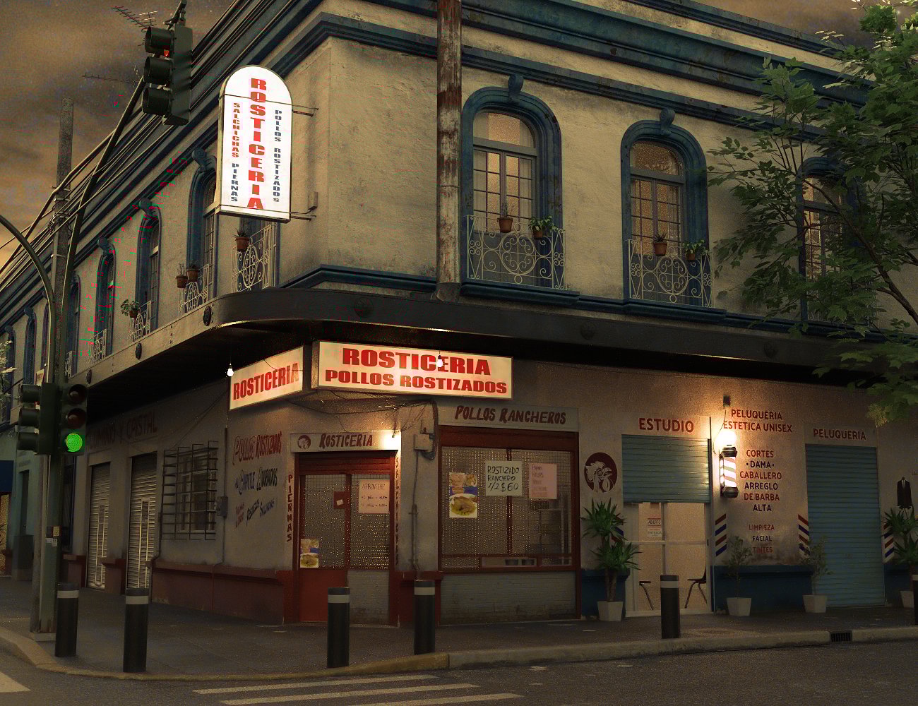 Mexico City | Daz 3D