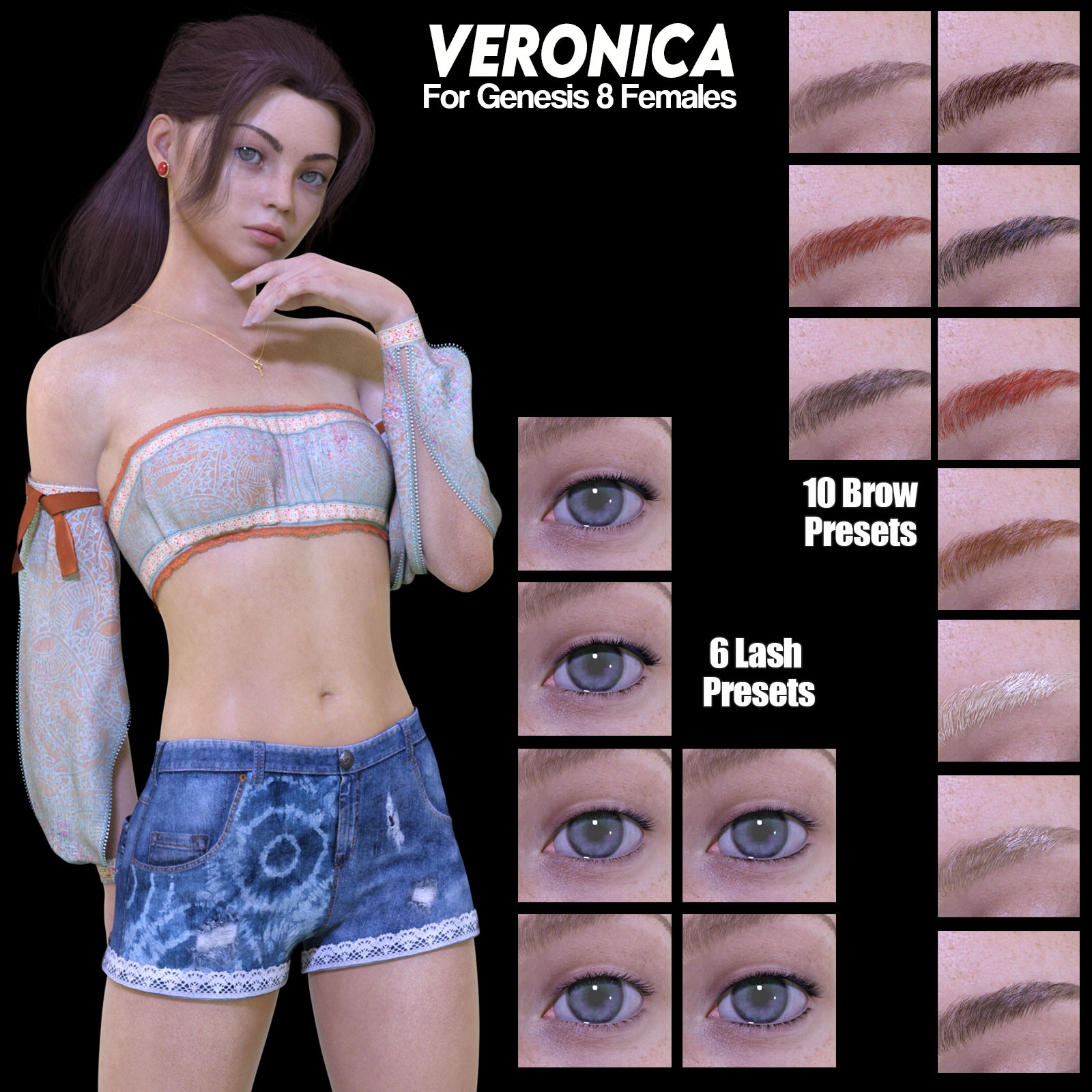Veronica for Genesis 8 Females | Daz 3D