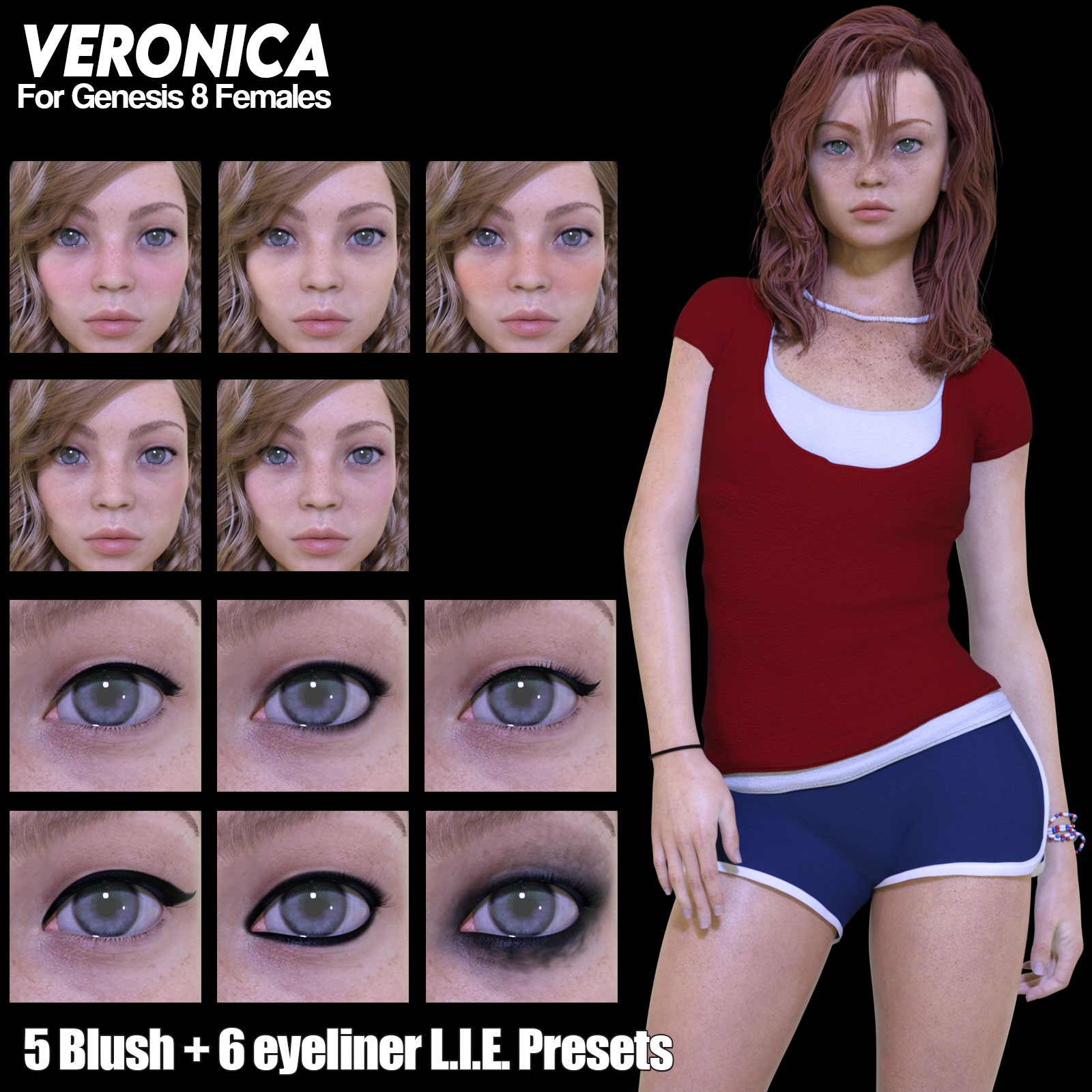 Veronica for Genesis 8 Females | Daz 3D