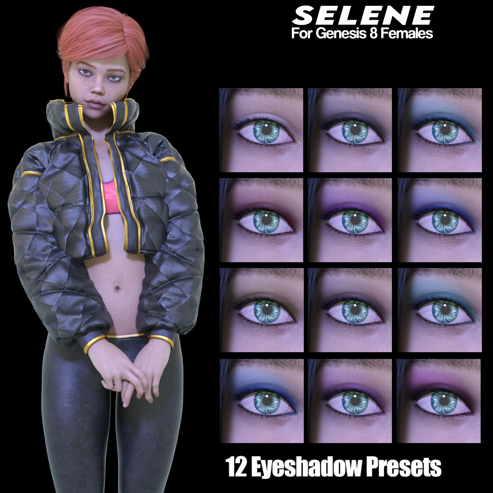 Selene for Genesis 8 Females | Daz 3D