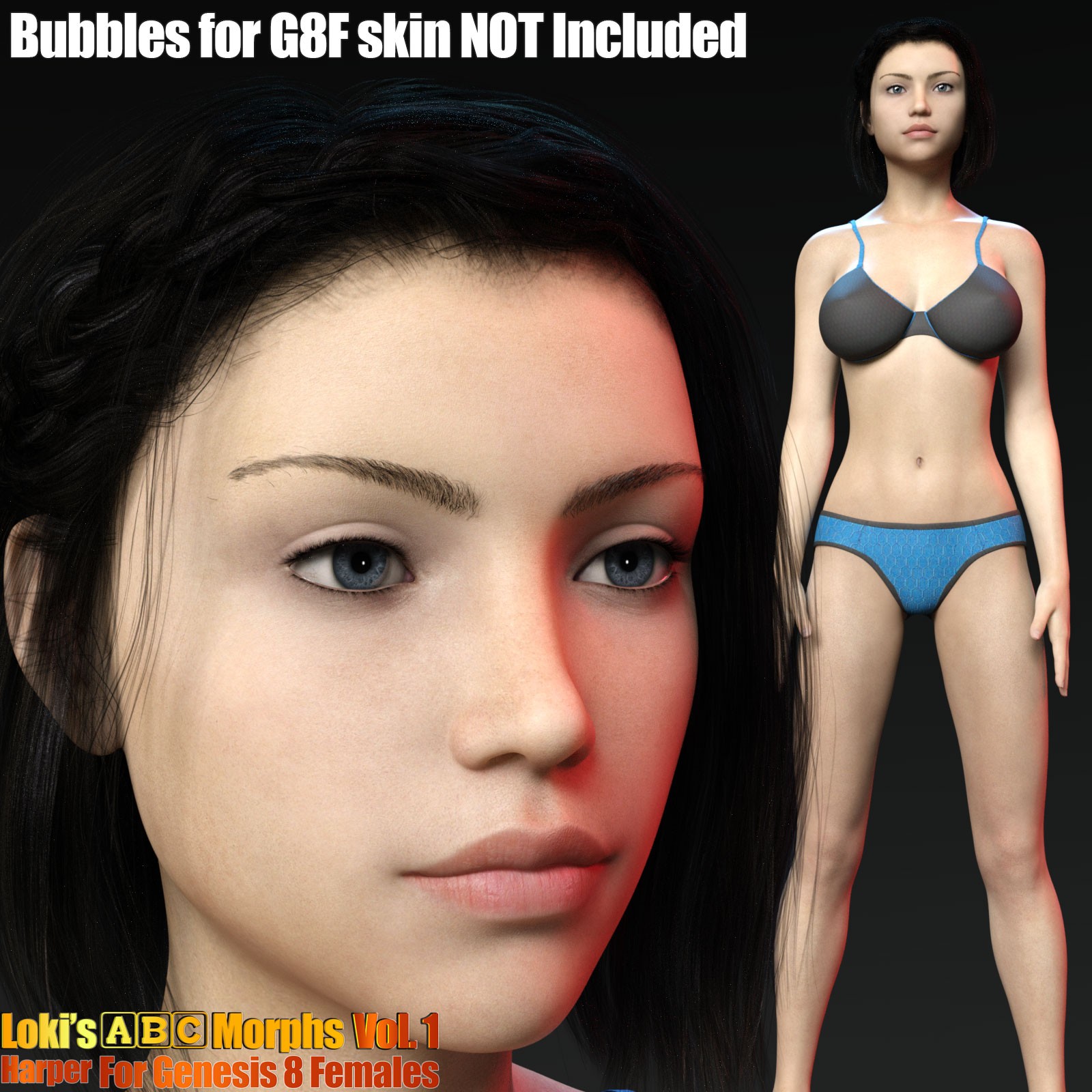 ABC Morphs 1 Harper For Genesis 8 Females | Daz 3D