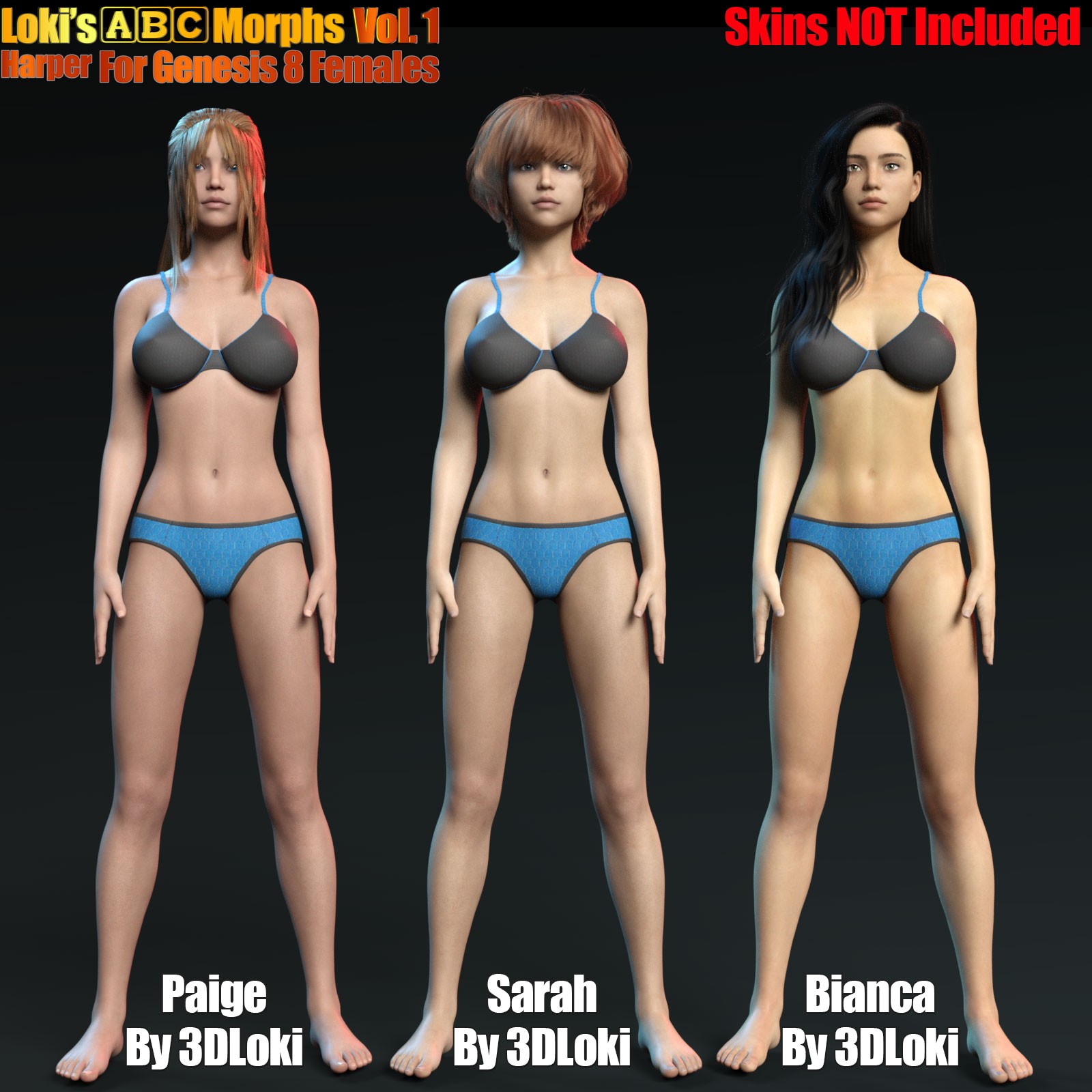 ABC Morphs 1 Harper For Genesis 8 Females | Daz 3D