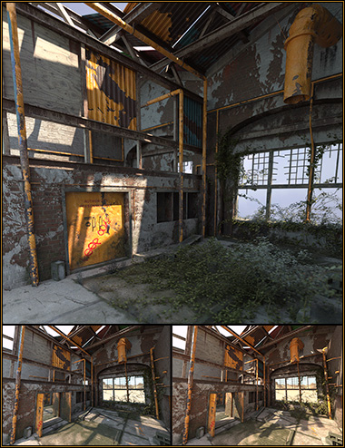 Urban Explorers Warehouse | Daz 3D