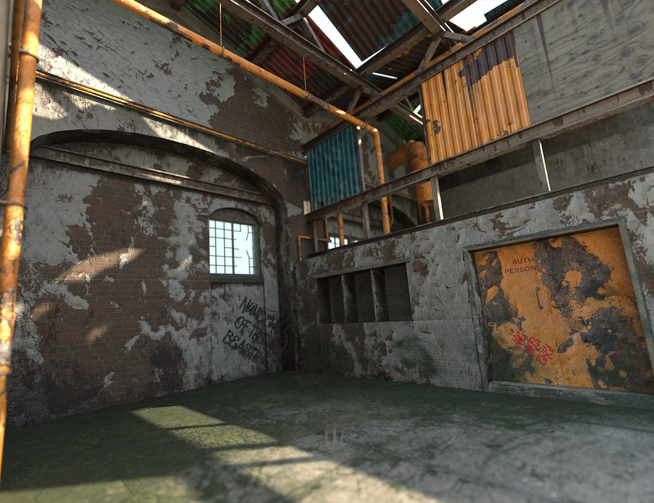 Urban Explorers Warehouse | Daz 3D