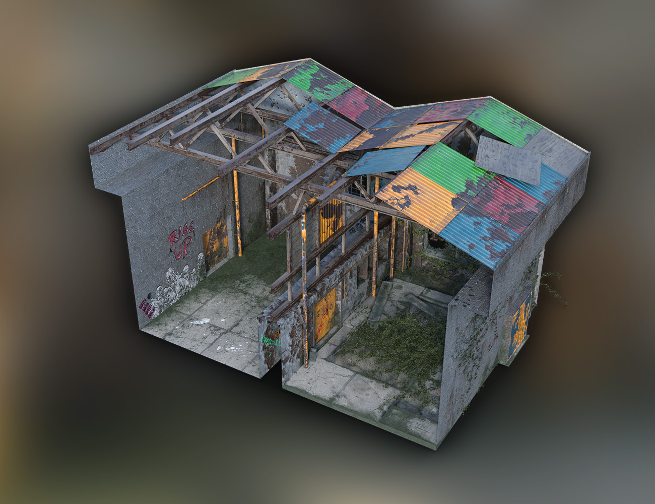 Urban Explorers Warehouse | Daz 3D