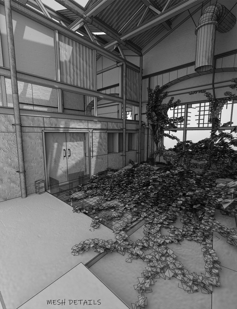 Urban Explorers Warehouse | Daz 3D