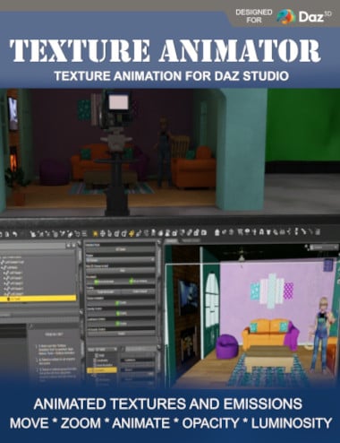 Texture Animator | Daz 3D