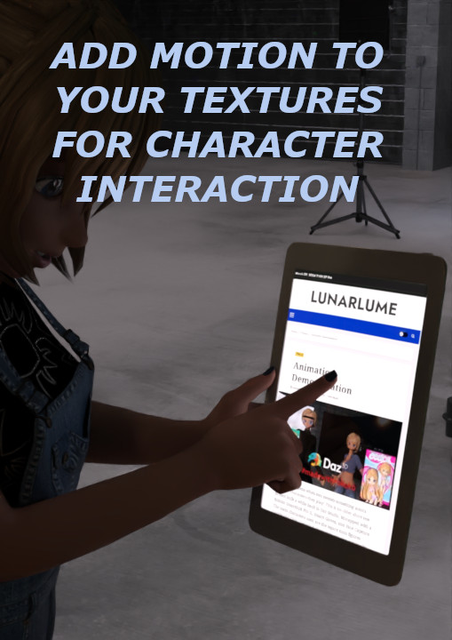 Texture Animator | Daz 3D