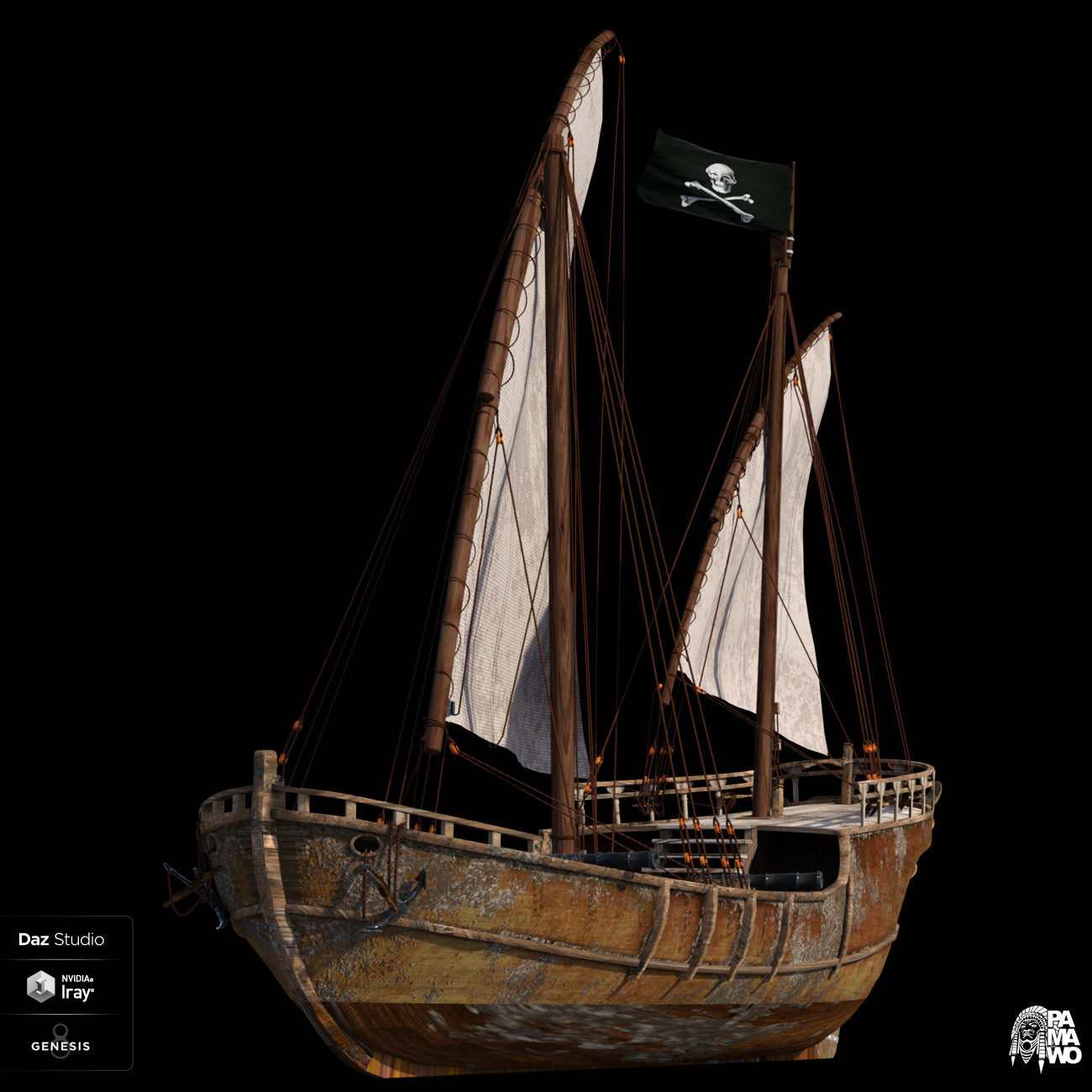 Pirates, All Aboard! Broken Anger DS | Daz 3D