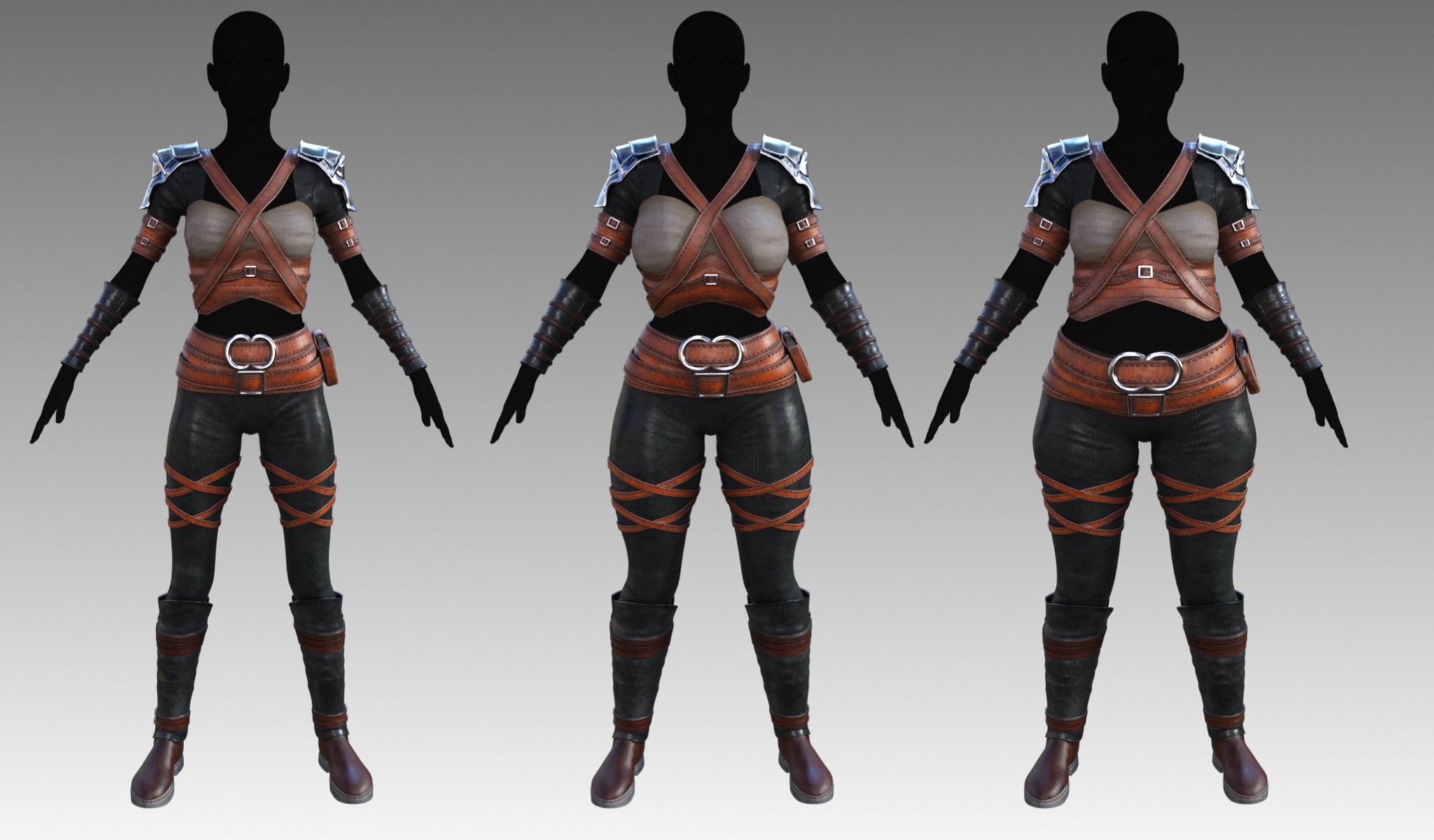 FG Lyra Hellfire Outfit for Genesis 8 | Daz 3D