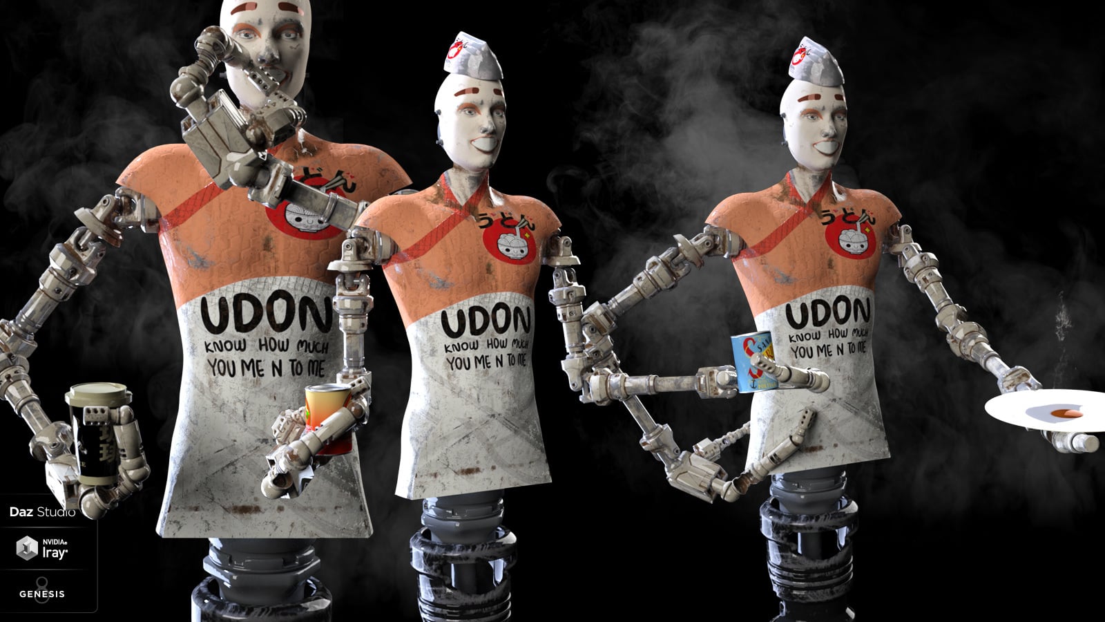 Smugglers Lair Robot for DS | Daz 3D