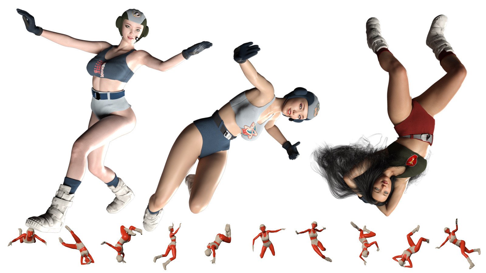 Groovy Space Girl for G8F | Daz 3D