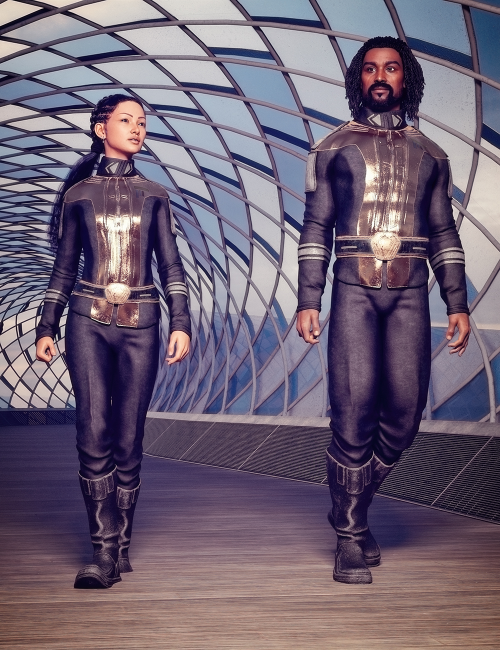 FN Walkway | Daz 3D
