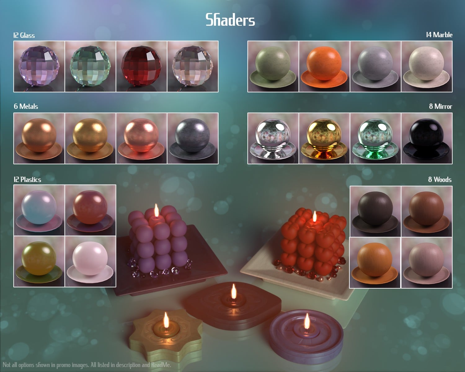 Magical Candles | Daz 3D