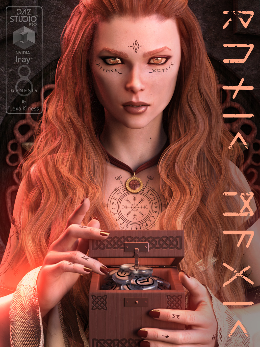 Runic Magic for Genesis 8 and 8.1 | Daz 3D