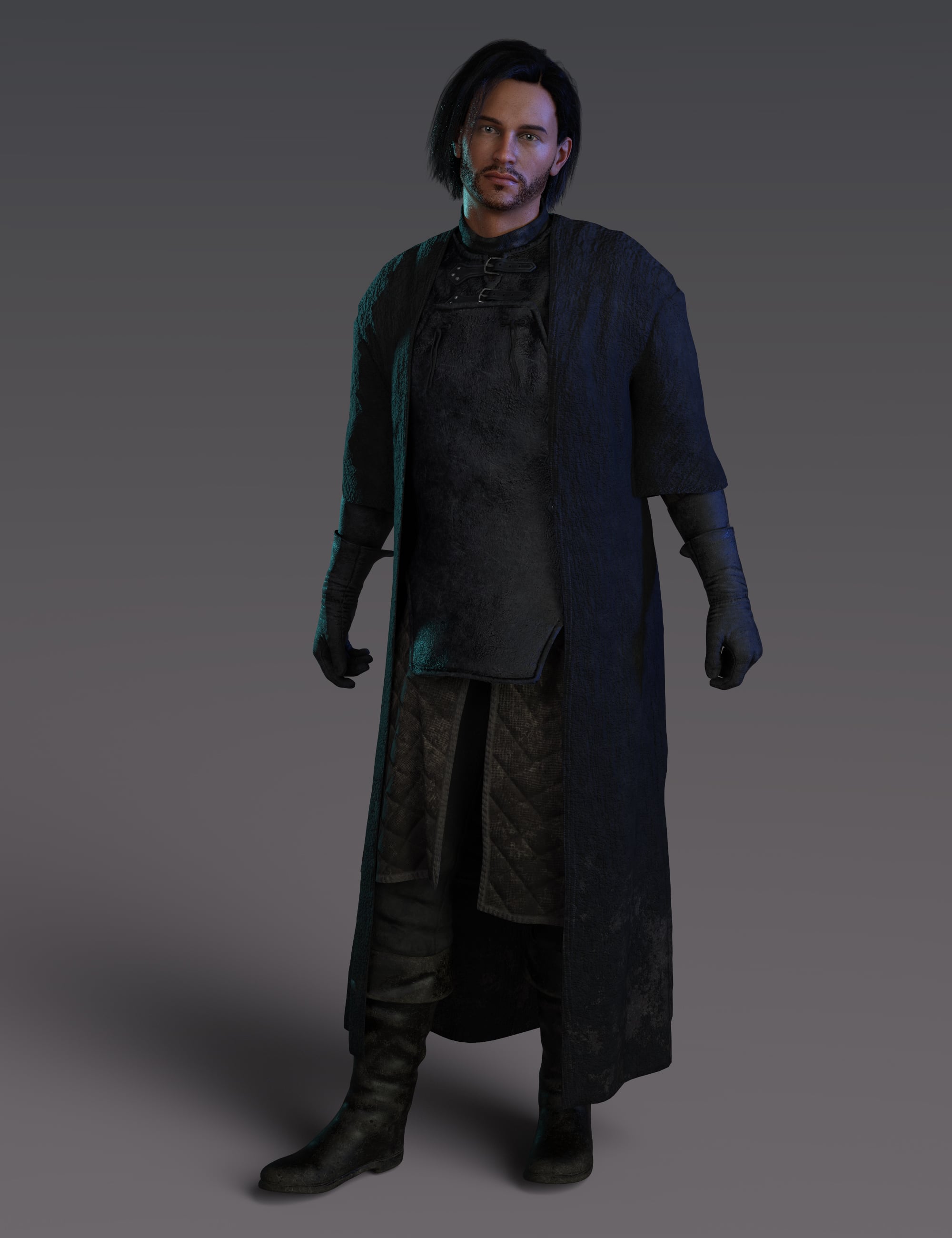 dForce Night's Watch for Genesis 8 Males | Daz 3D