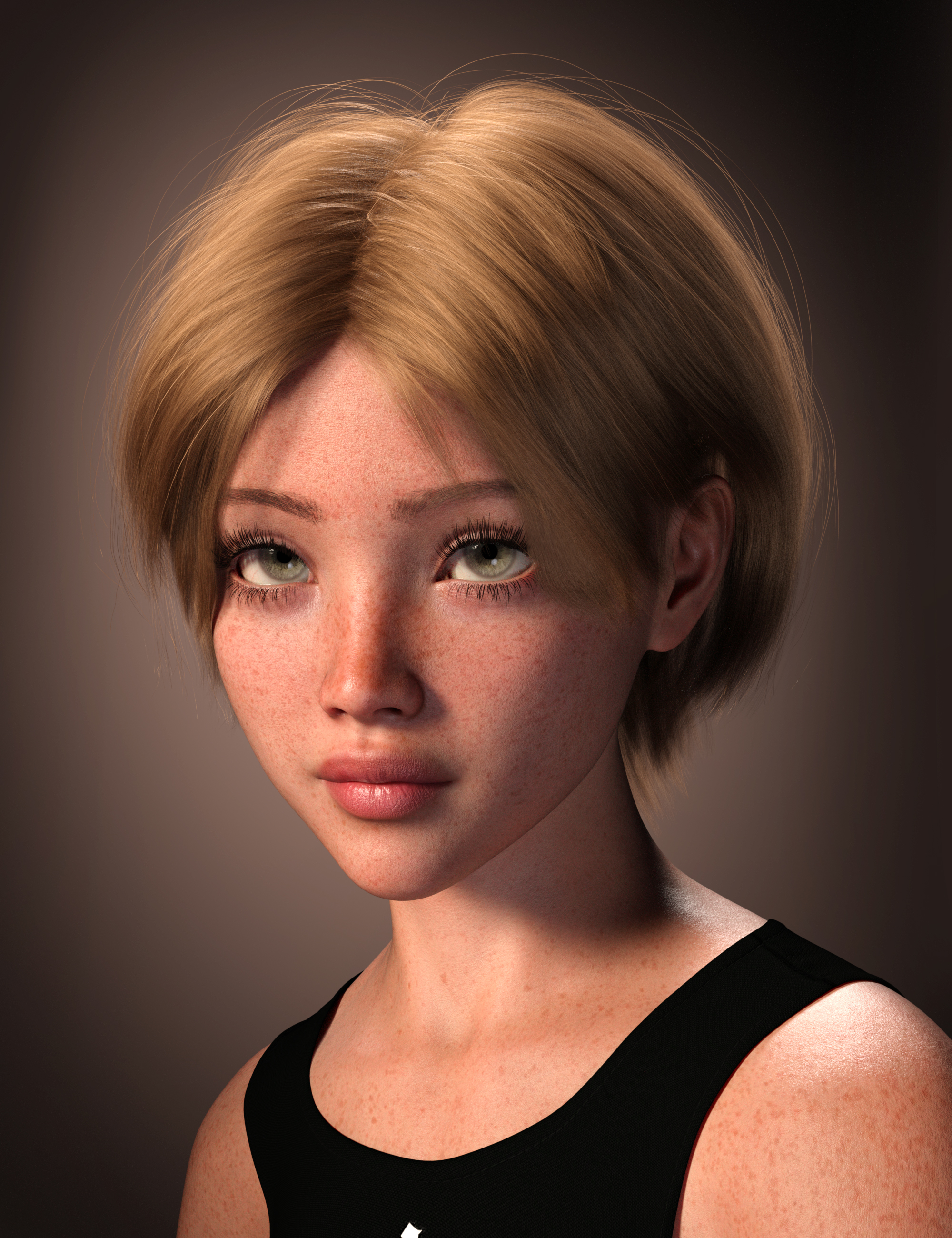 FE Short Cropped Hair for Genesis 9 | Daz 3D